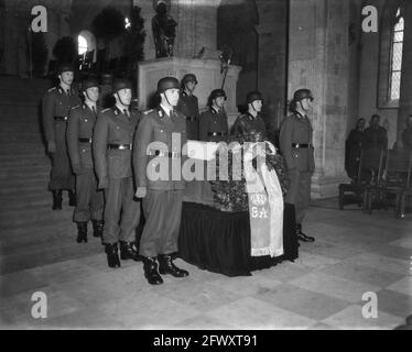 Honor Guard of German Military at the sarcophagus, April 28, 1958 ...