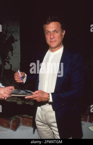 Tony Curtis 1985 Credit: Ralph Dominguez/MediaPunch Stock Photo - Alamy