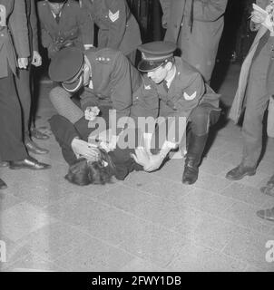 Provo-riot in Rotterdam, May 14, 1966, riots, The Netherlands, 20th ...