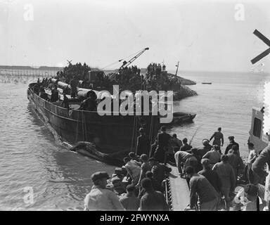 Rilland Bath closing culvert sinking ship, 21 April 1953, ships, The ...