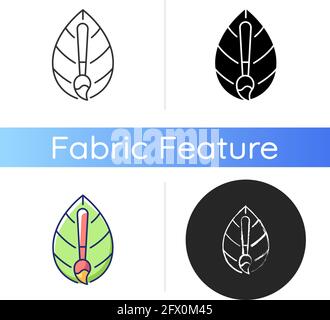 Natural dye textile linear icon Stock Vector Image & Art - Alamy