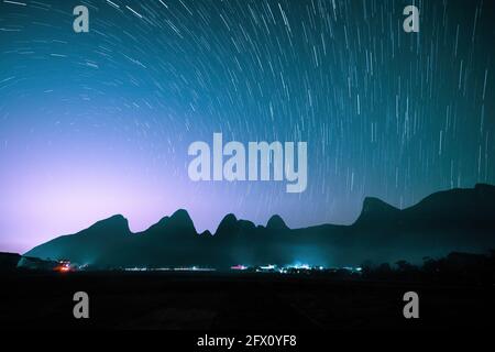 Xingyi, Xingyi, China. 25th May, 2021. On May 25, 2021, Wanfeng Forest ...