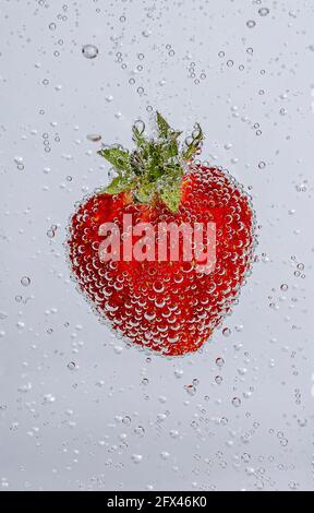 Macro photography of a strawberry Stock Photo - Alamy