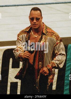 The Rock 1998 Photo By John Barrett/PHOTOlink Stock Photo - Alamy