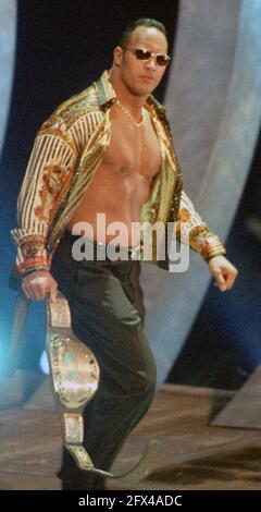 The Rock 1998 Photo By John Barrett/PHOTOlink Stock Photo - Alamy