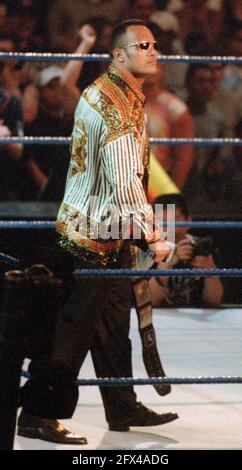 The Rock 1998 Photo By John Barrett/PHOTOlink Stock Photo - Alamy