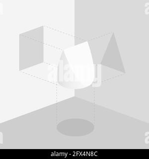 Round, triangular and square shadow, three different shadows from one ...