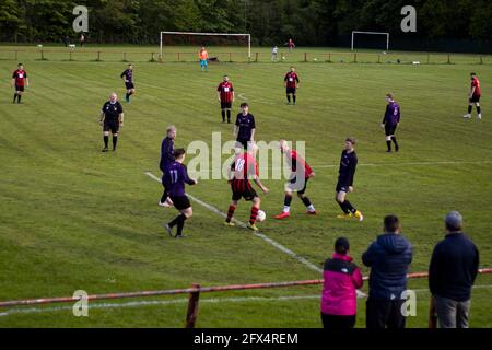 Tondu Robins v Carn Rangers at Pandy Park on the 25th May 2021. Credit ...