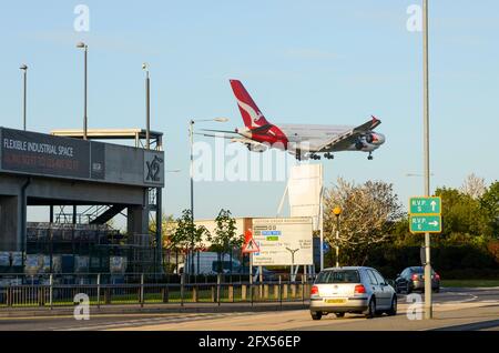 HATTON CROSS ROUNDABOUT HEATHROW LONDON Stock Photo - Alamy