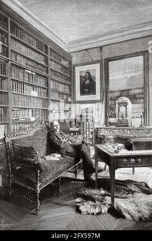 Marcellin Pierre Eugene Berthelot (1827-1907), the French chemist and ...