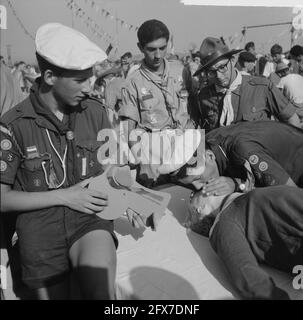 Dutch Sea Scouts Jamboree 1963 in Marathon Greece Stock Photo - Alamy