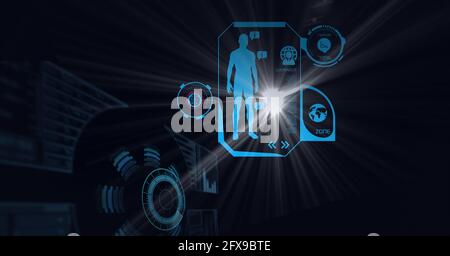 Composition of scope scanning and human body and scientific data ...