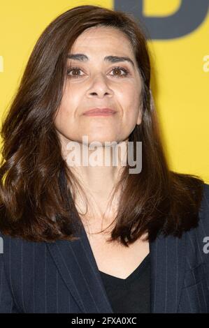 Negar Djavadi attends the photocall of The Reims Polar, Crime Film ...