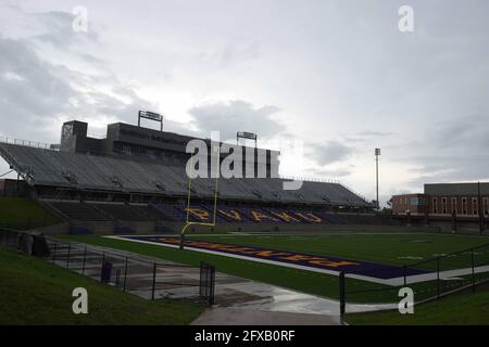 A general view of the Panther Stadium at Blackshear Field exterioron ...