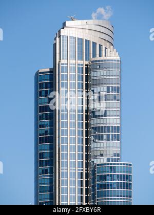 Urban high-density condo building blocks housing Stock Photo - Alamy