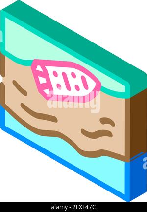 tanker spill disaster isometric icon vector. tanker spill disaster sign ...
