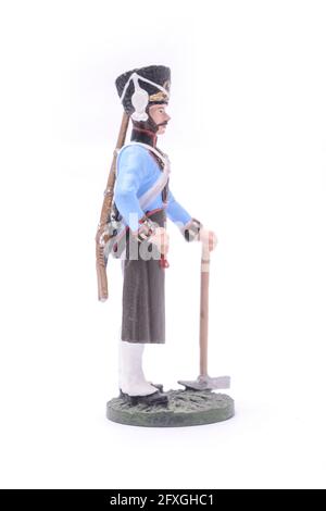tin soldier Sapper Regiment of Line Infantry "Princess" of the Spanish ...