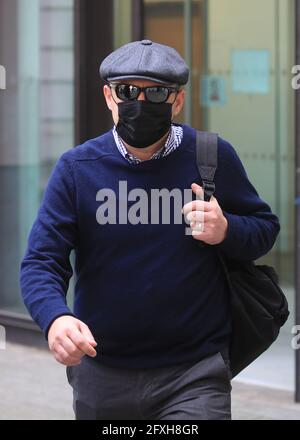 Pc Jamie Lewis arrives at Westminster Magistrates' Court, London, where ...