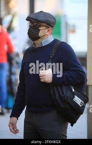 Pc Jamie Lewis arrives at Westminster Magistrates' Court, London, where ...