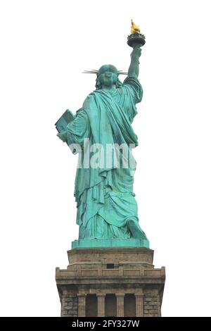 Backside of the Statue of Liberty, Liberty Island, New York City, New ...