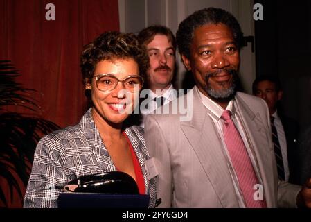 Myrna Freeman and Morgan Freeman during The Annual Academy Awards Oscar ...