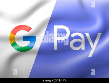 Google Pay logo Stock Photo - Alamy