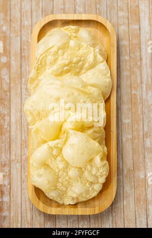 Papadum an Indian Snack Food Item Stock Photo - Alamy