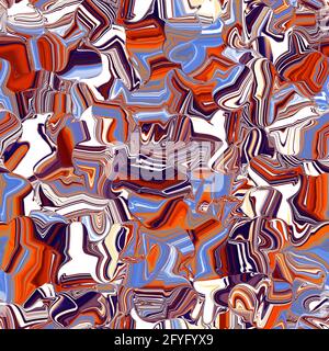 Marbled decorative vintage seamless pattern. Natural crystal earthen ...