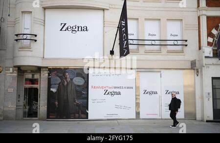 The Zegna Store, New Bond Street, London, UK Stock Photo - Alamy