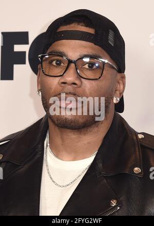 Nelly attends the iHeartRadio Music Awards at the Dolby Theatre on ...