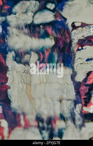 Vertical abstract painting with mixed colors for wallpapers Stock Photo ...