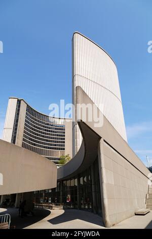 New City Hall, 1965, Toronto, Ontario, Canada Stock Photo - Alamy