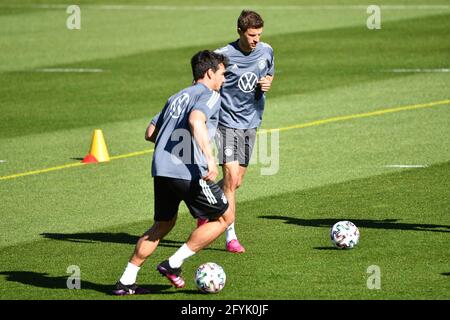 from left: Mats Hummels, Thomas Mueller (Football, Germany) Berlin ...