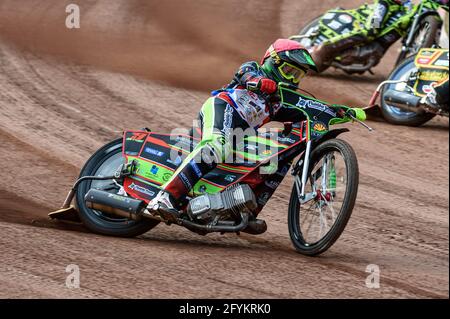 Luke Harrison in action during the British Junior Championship at the ...