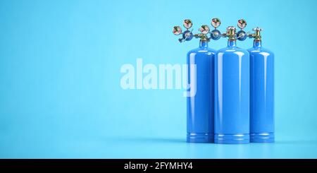 Medical Oxygen Cylinder Isolated Stock Photo - Alamy