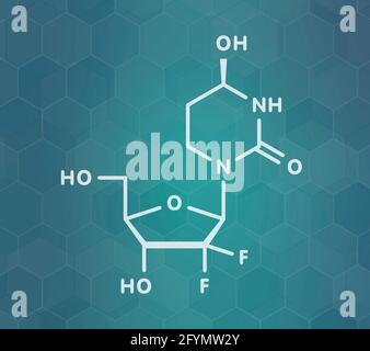 Cedazuridine drug molecule, illustration Stock Photo - Alamy