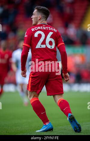 LFC corner flag during the Premier League match Liverpool vs ...