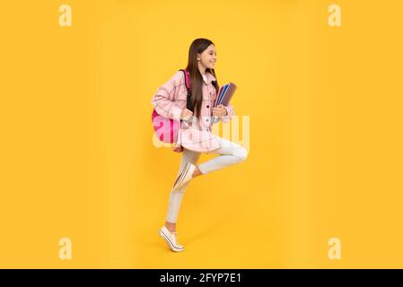 happy kid girl wear pink checkered shirt, fashion Stock Photo - Alamy