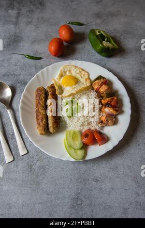 Persian Chelo Kebab Stock Photo - Alamy