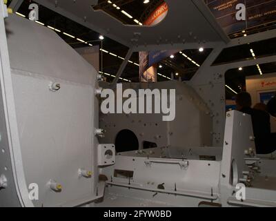 armoured vehicle schassi in Eurosatory 2008 Stock Photo - Alamy