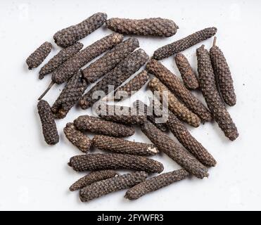Long pepper, close-up Stock Photo - Alamy