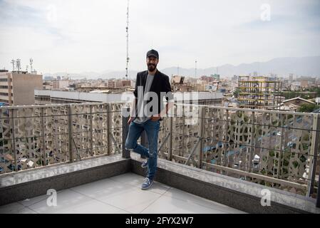 (5/26/2021) Iranian movie actor Bahram Afshari in a photo opportunity ...