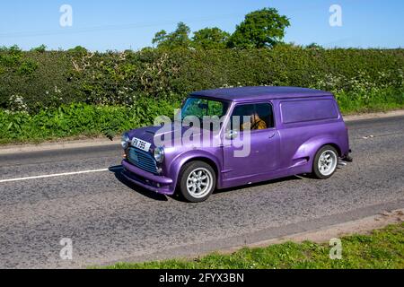 Morris Minor Customised van Stock Photo - Alamy