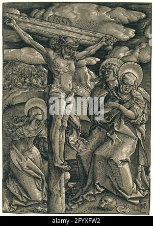 Blood Tear Drop Cross