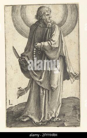 The apostle Bartholomeus; Christ and the apostles Stock Photo - Alamy