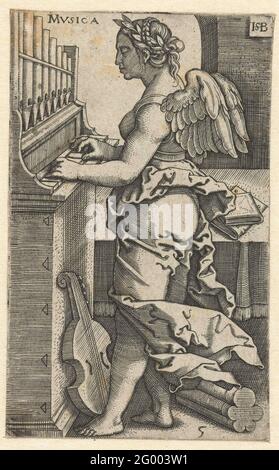 Liberal Arts, Personification of Music Stock Photo - Alamy