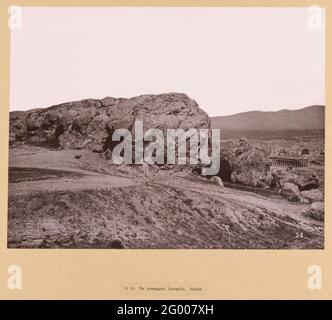 Ruins of temples on the Acropolis hill, Athens, Greece Stock Photo - Alamy