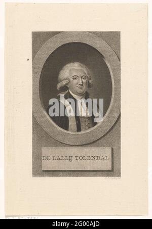 This portrait of Gérard de Lally-Tollendal, a French politician during ...