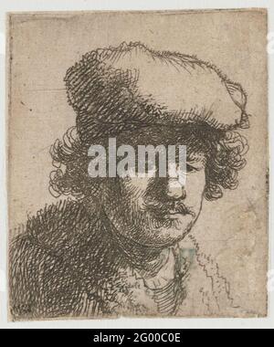 Self-portrait with push pulled forward Stock Photo - Alamy