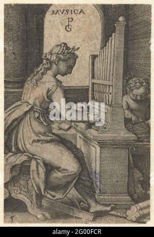 Liberal Arts, Personification of Music Stock Photo - Alamy